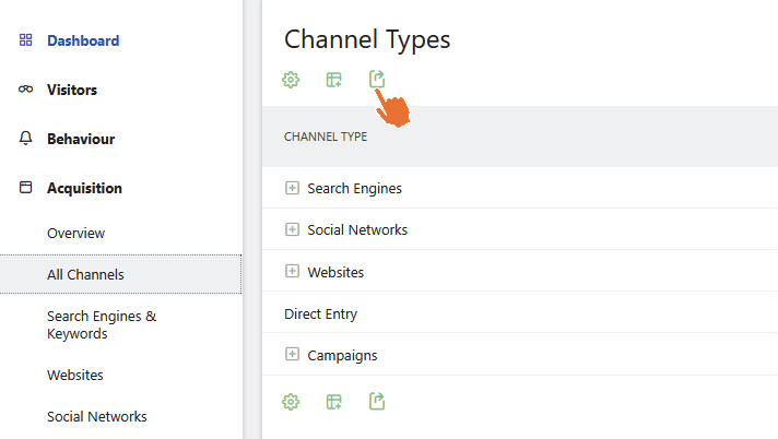 How do I export data from Matomo in CSV, TSV, XML, or JSON format? FAQ ...