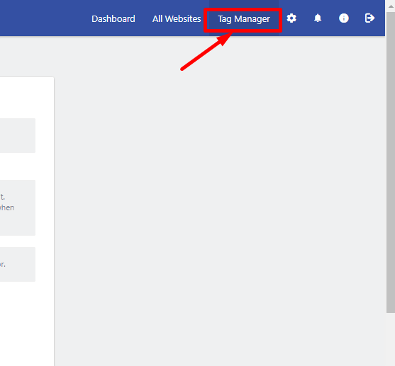 How To Configure The Tracking Url And Id Site In Matomo Tag Manager Faq Tag Manager Matomo